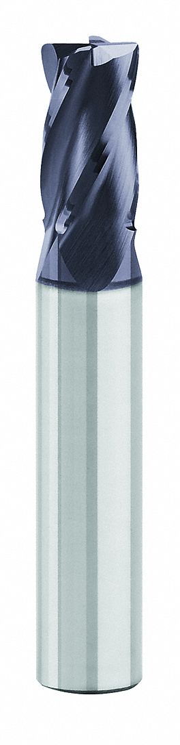 Carbide, TiAlN Coated, Corner Radius End Mill - 36NY39|CEM34R4015TIALN ...