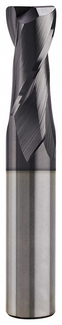 Carbide, 2 Flute, Corner Radius End Mill - 36NT25|CEM14R2015 - Grainger