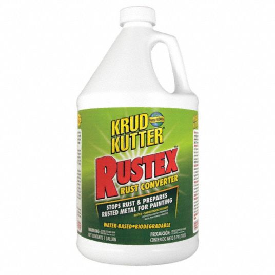 KRUD KUTTER, Jug, 1 gal Container Size, Rust Converter - 36P493|RX012 ...