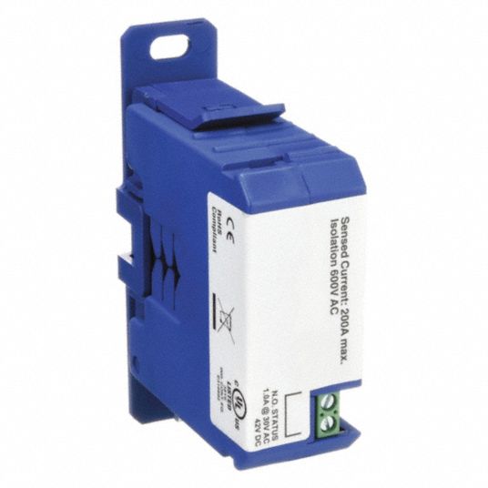 Current Sensing Relay, Self Powered Input or Control Voltage - Grainger