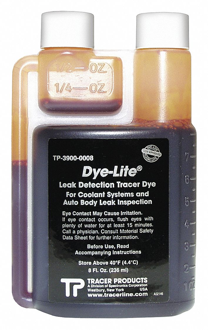 TRACERLINE, Leak Detection Dye, Coolant, Leak Detection Dye - 36PW65|TP ...