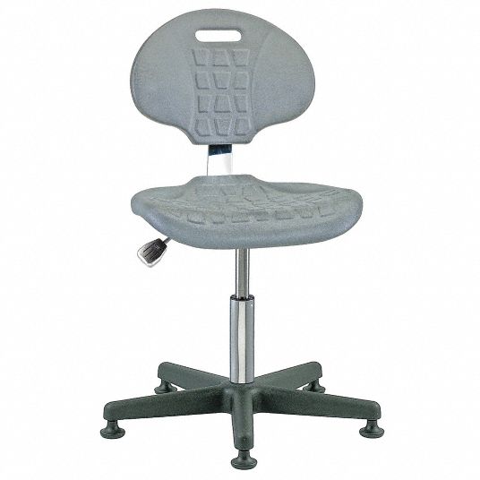 Polyurethane Cleanroom Pneumatic Task Chair with 15 in to 20 in Seat ...