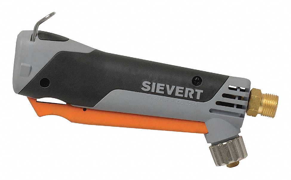 SIEVERT TORCH HANDLE, 8 IN, PIEZO IGNITION - MAP-Pro & Propane Torches ...
