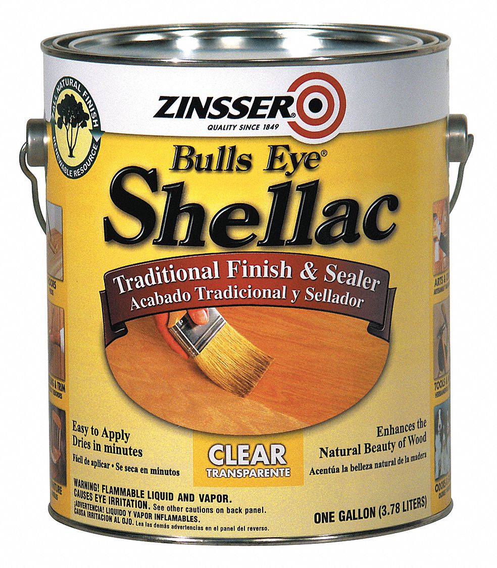 ZINSSER, Solvent, Clear, Shellac - 36RD93|00301 - Grainger