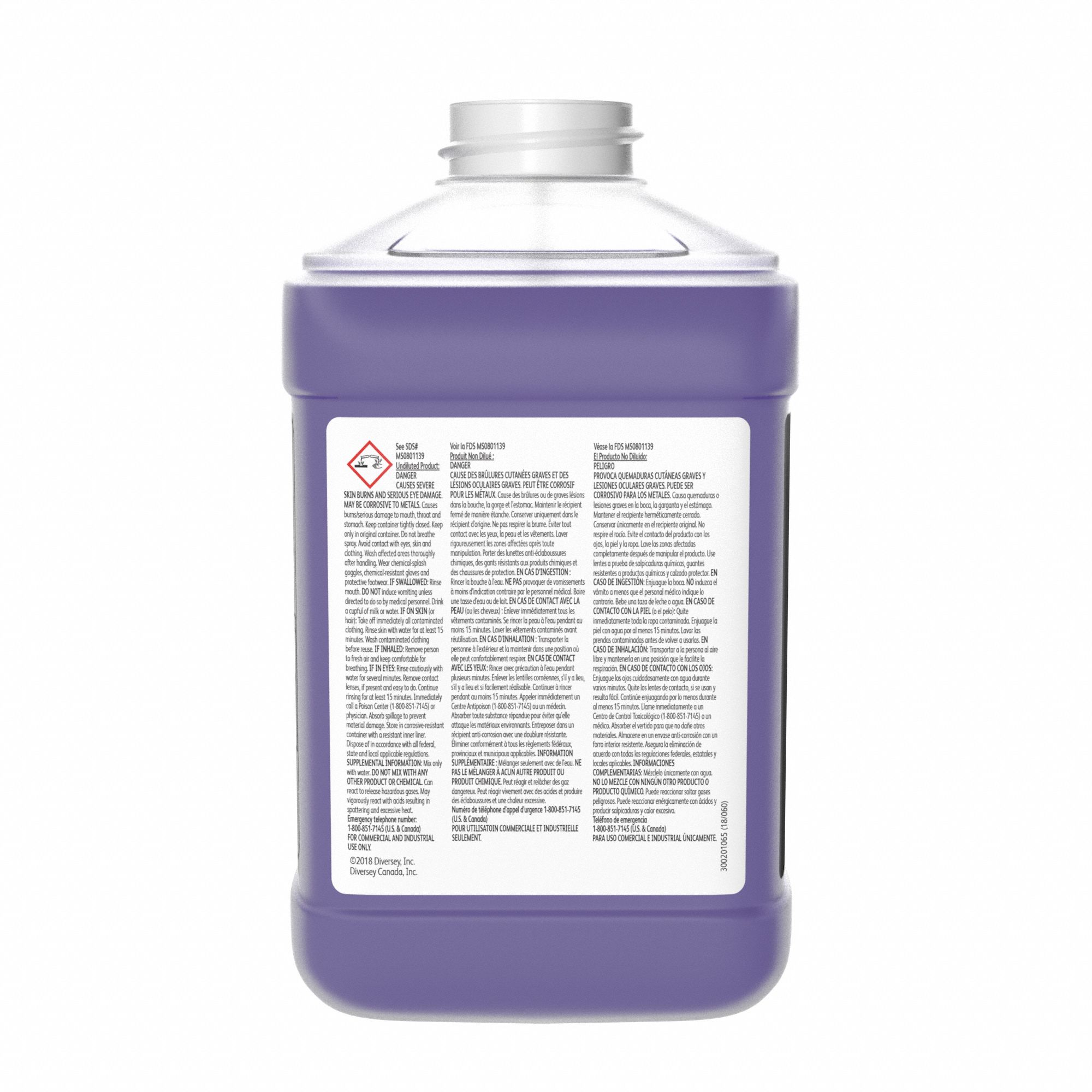 DIVERSEY Non-Butyl Cleaner Degreaser Concentrate: Speedball, 32, Fits J ...