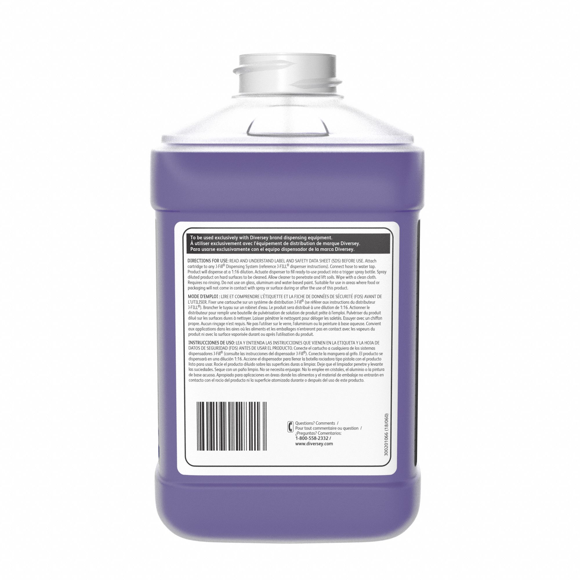 DIVERSEY Non-Butyl Cleaner Degreaser Concentrate: Speedball, 32, Fits J ...