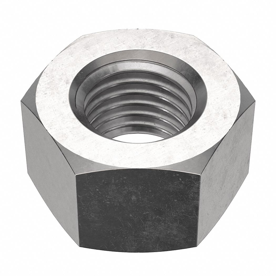 Heavy Hex, 1"-8 Thread, Hex Nut - 36RJ31|FBHEXN18H - Grainger