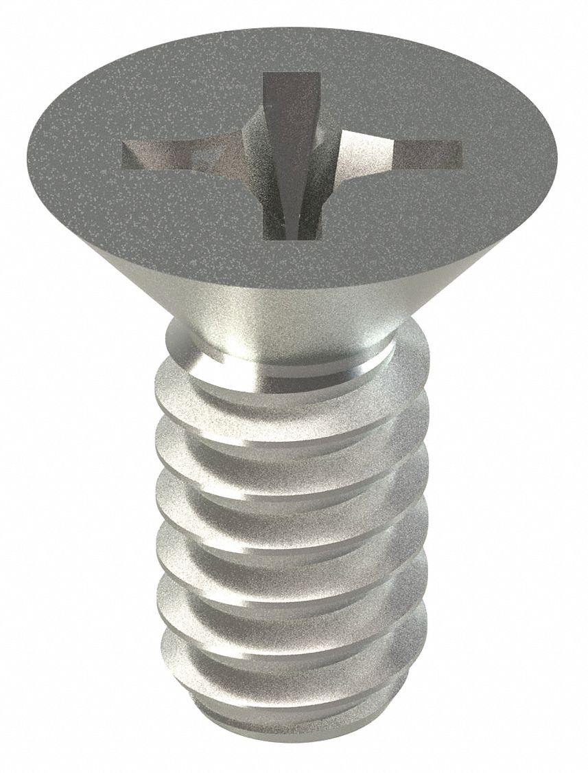 #6-32 Thread Size, 5/16 in Lg, Machine Screw - 36RJ34|FBFHMSP632516P100 ...