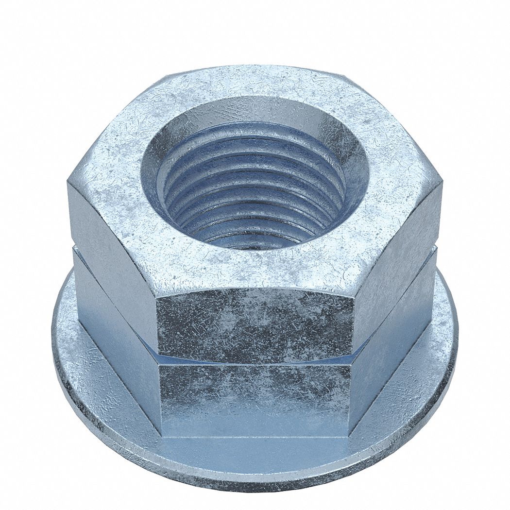 2-Piece Wedge, Std Hex, Lock Nut - 36RM08|NSF 203-01-565 - Grainger