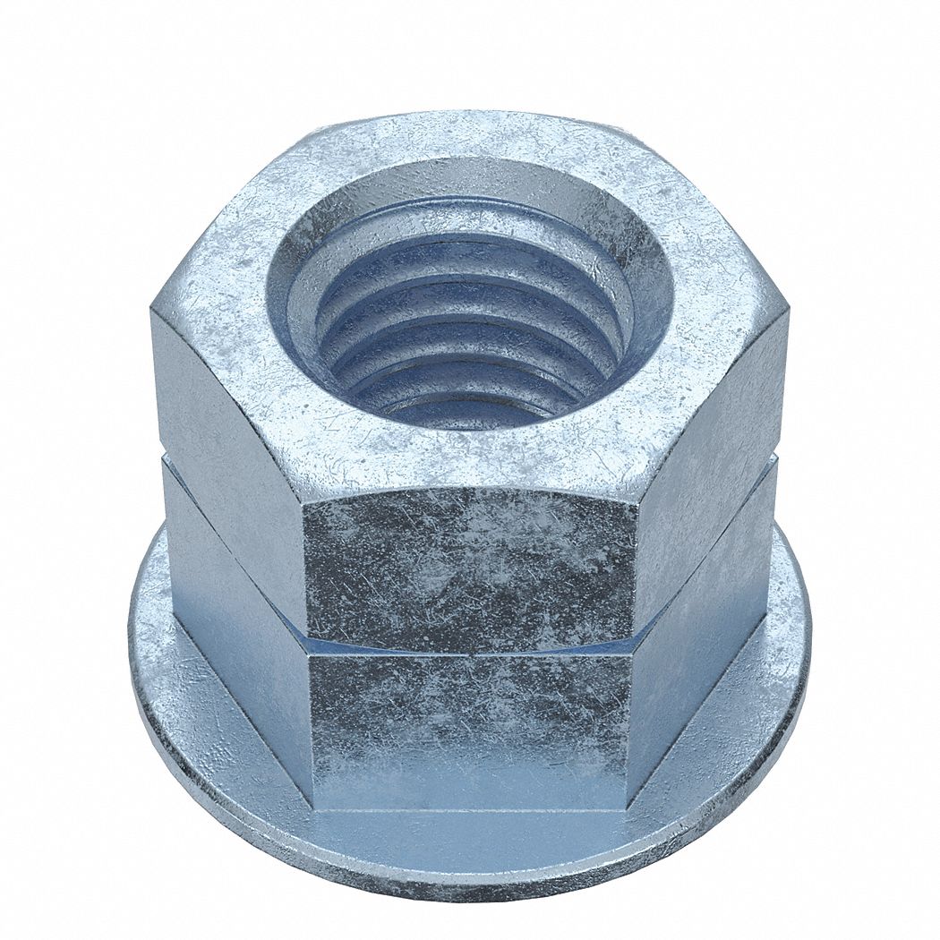 2-Piece Wedge, Std Hex, Lock Nut - 36RM11|NSC 205-01-565 - Grainger
