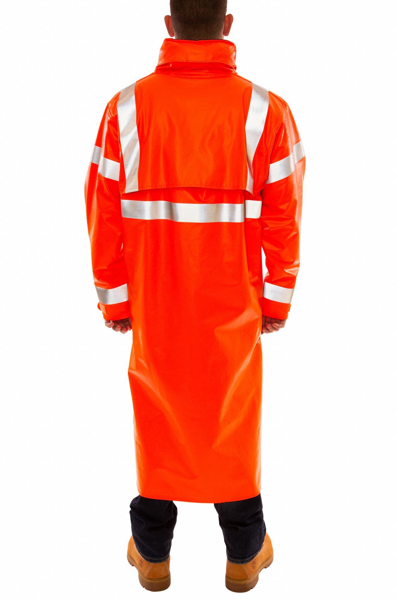 TINGLEY Arc Flash Flame Resistant Rain Coat: 2 PPE CAT, 11 cal/sq cm ...