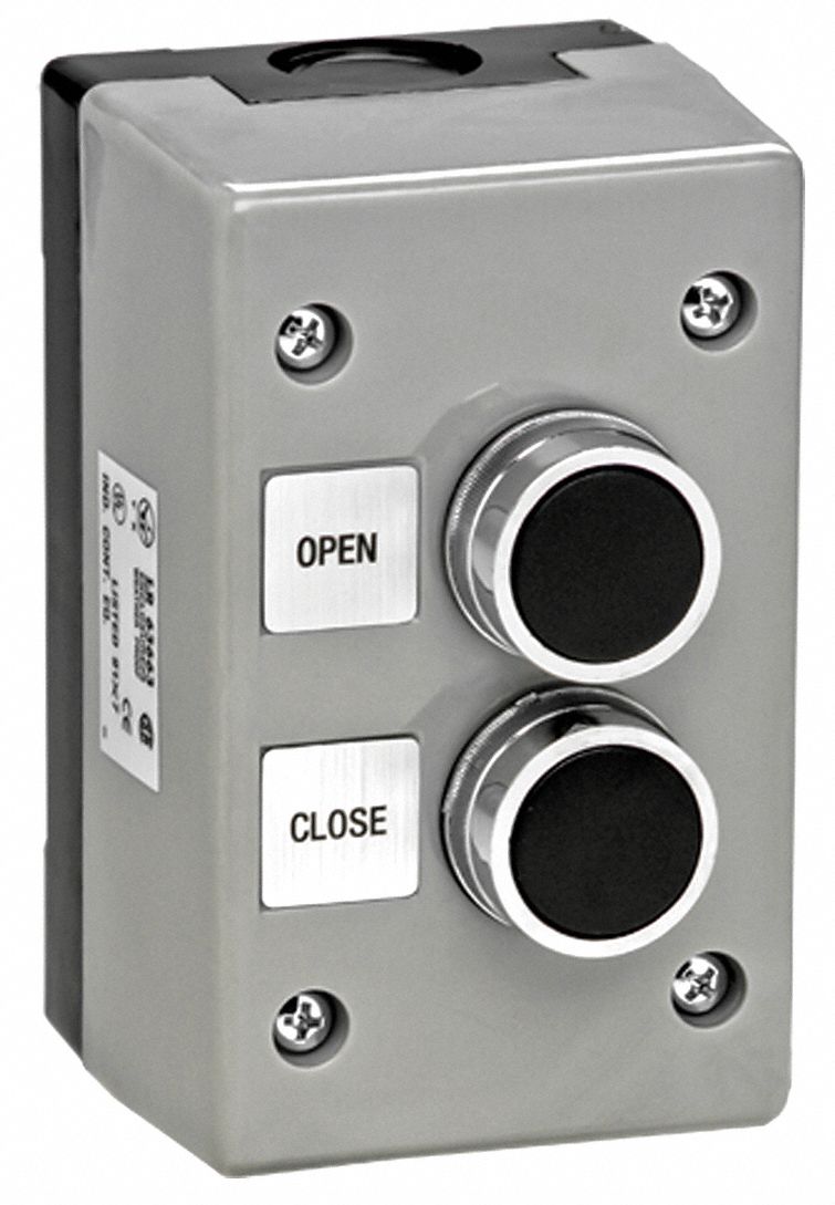 AMERICAN GARAGE DOOR SUPPLY, Open-Close, Double Pole, Control Station ...