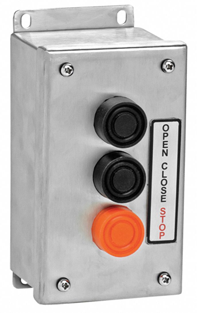 AMERICAN GARAGE DOOR SUPPLY, Open-Close-Stop, Momentary Contacts ...