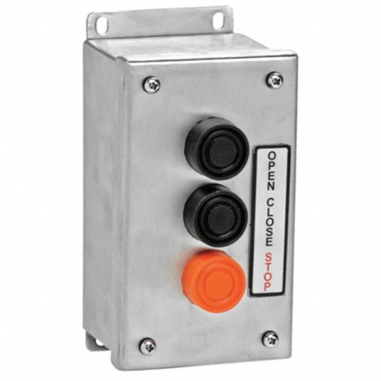 AMERICAN GARAGE DOOR SUPPLY, Open-Close-Stop, Momentary Contacts ...