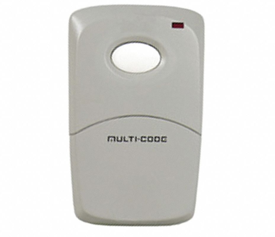 MULTICODE Control Remoto,1 Canal,Con Clip p/Visera - 36T063 | 308911 - Grainger México