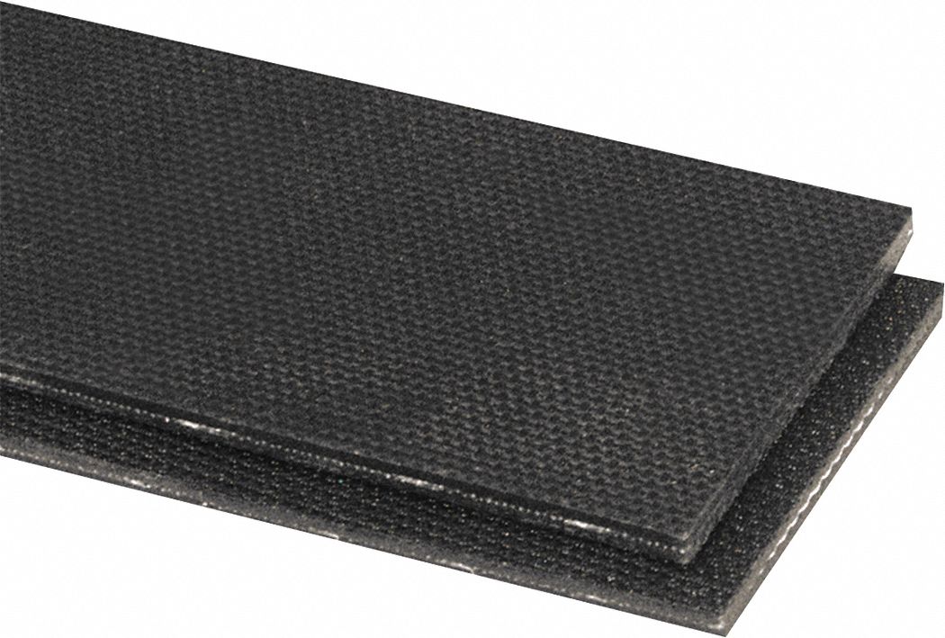 36 in Belt Wd, 1/8 in Belt Thick, High-Grip Multi-Ply Conveyor Belt ...