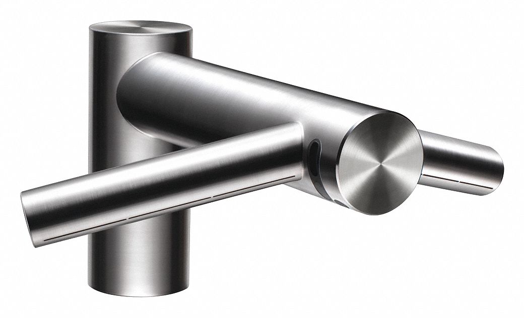 Stainless Steel, Integral Nozzle, Automatic, Hand Dryer and Faucet, 200 ...