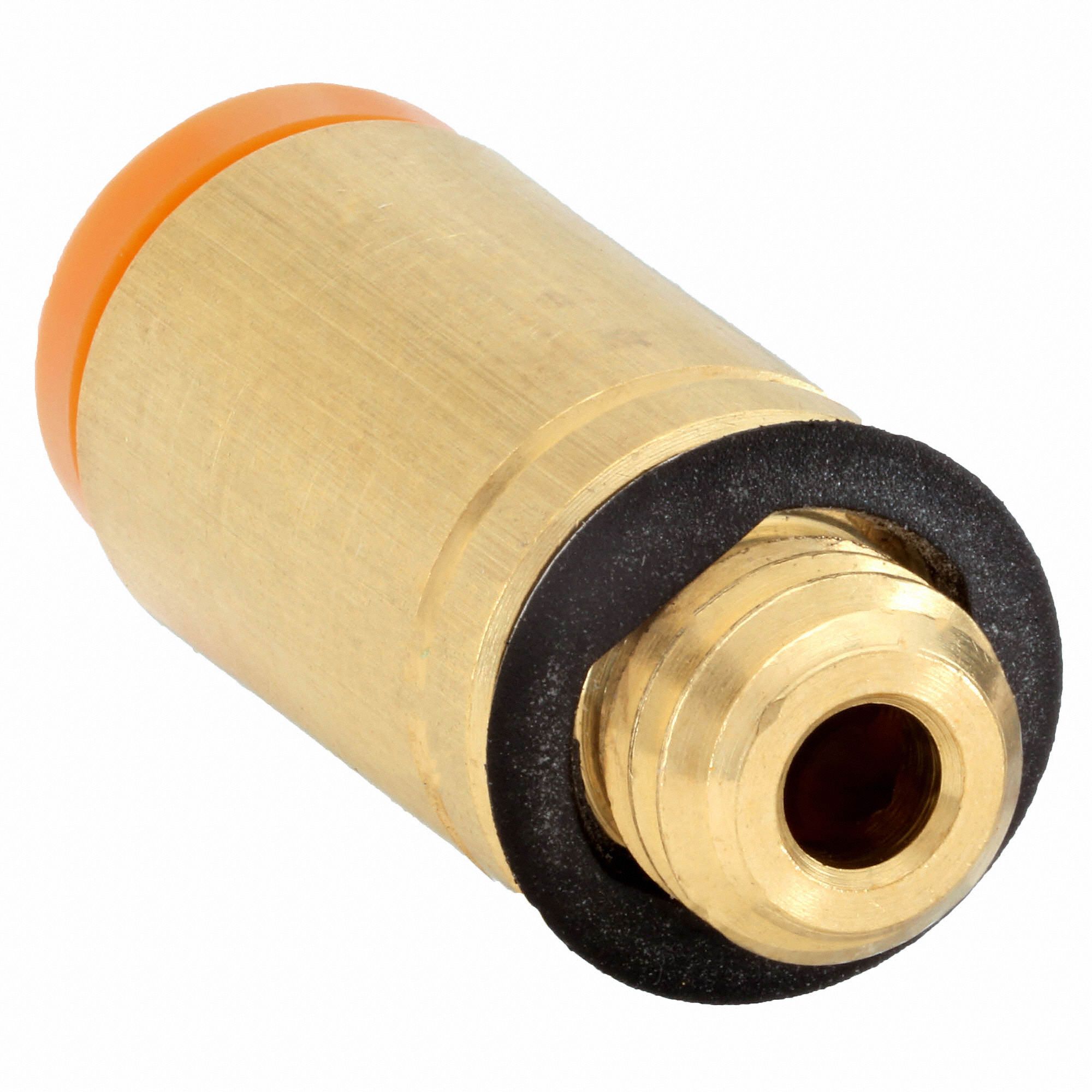 SMC Hex Socket Head Male Adapter: Brass, Push-to-Connect x MUNF, For 1/ ...