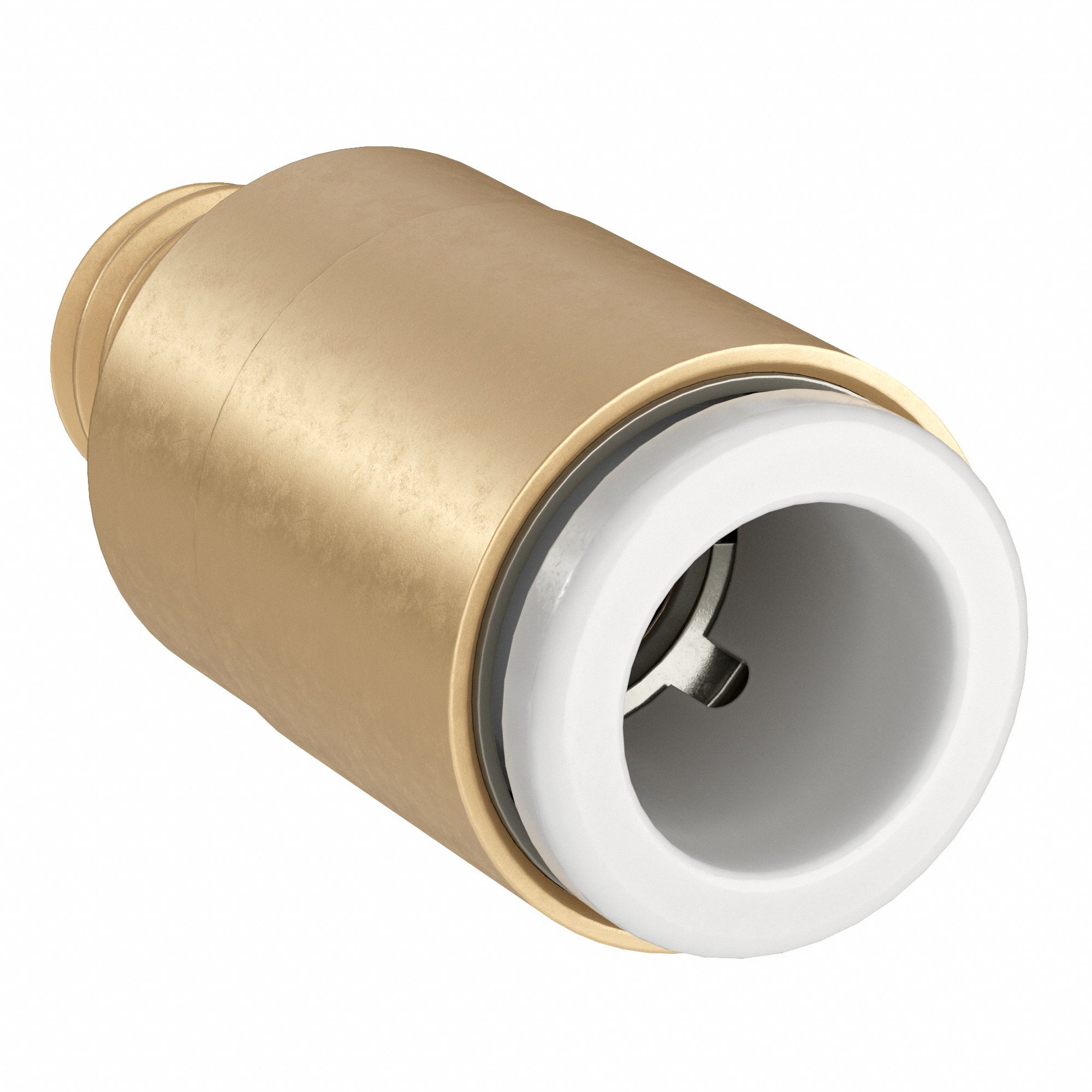 SMC, 6 mm OD x 6 mm Pipe Size, Push-to-Connect x Metric, Push-Fit Adapter Fitting - 36W706 ...