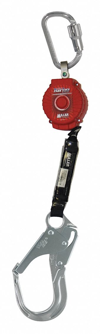 HONEYWELL MILLER, 2 1/2 inAluminum Rebar Hook Anchor, 6 ft Line, Self ...