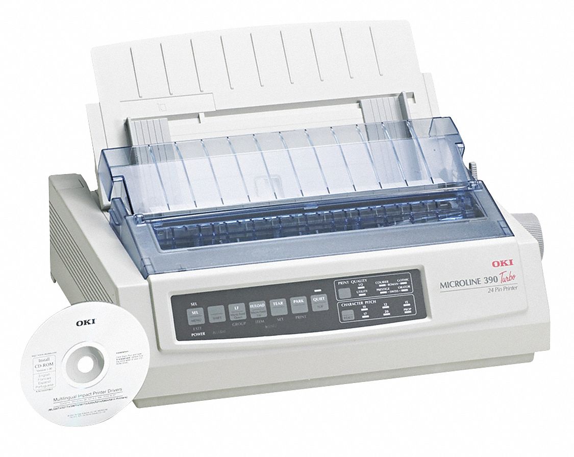 Dot Matrix Printer,7.8 ppm,360 x 360 dpi - Grainger
