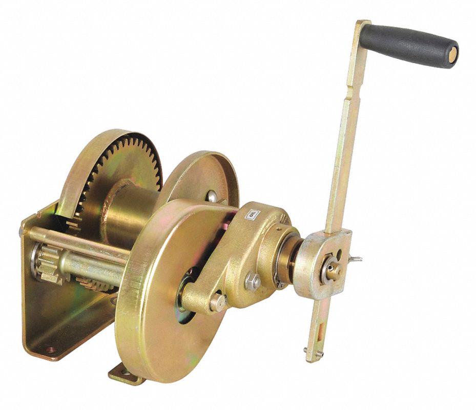 DAYTON Malacate Manual Levantamiento, Altura Total 7-1/4", 2000 lb ...