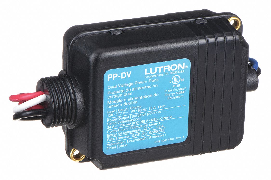 LUTRON, LOS C/LOS W, Fluorescent/Halogen, Incandescent/LED, Power Pack ...