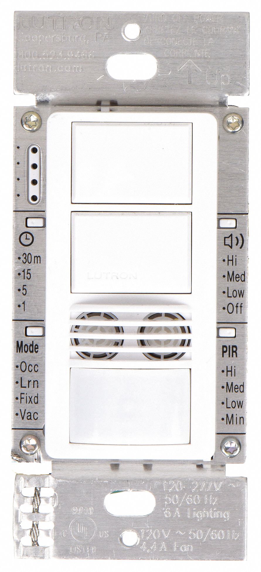 Lutron Occupancy Vacancy Fluorescent Halogen Incandescent Led