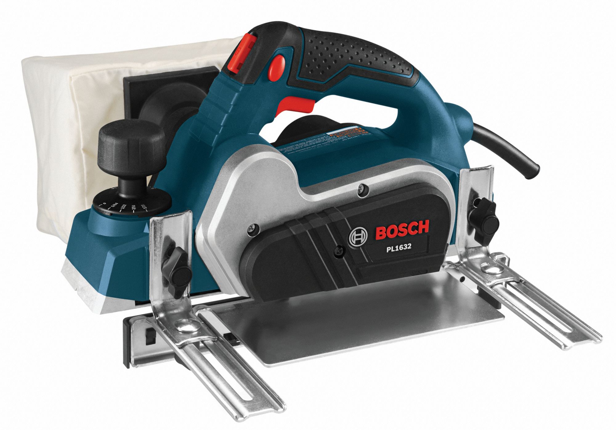 BOSCH Corded Hand Planer: Flat, 120V AC, 6.5 A, 3 1/4 in Blade Wd, 1/16 ...