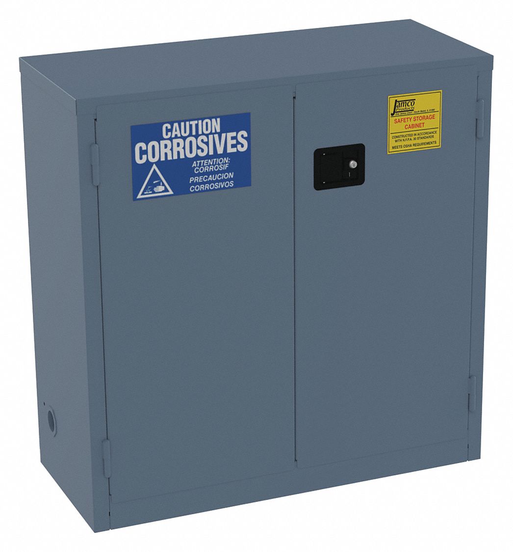 JAMCO, Std, 30 gal, Hazardous Material Storage Cabinet - 49R171|CK30BP ...