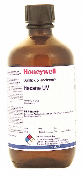 HPLC, 1 L, Hexane - 36XL78|212-1L - Grainger