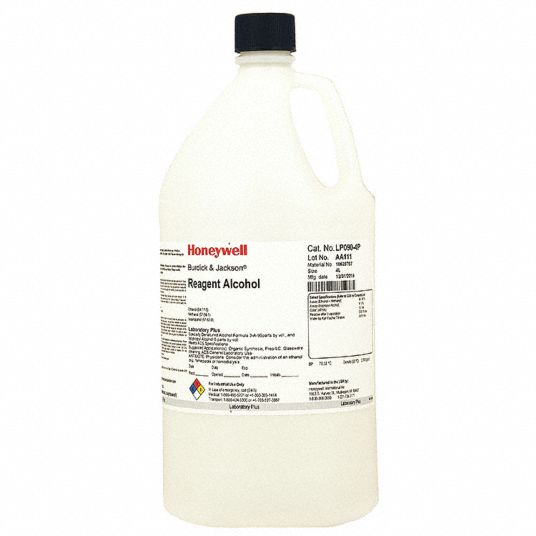 ACS, 4 L, Reagent Alcohol - 36XL86|LP090-4P - Grainger