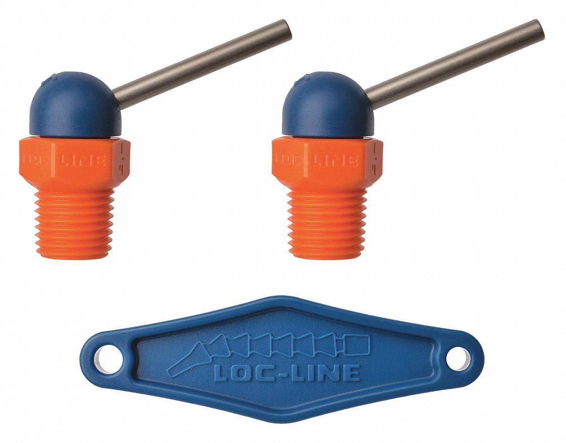 LOC-LINE, Acetal, 0.06 in Hole Dia, CT Style Nozzle - 36XM58|72063 ...