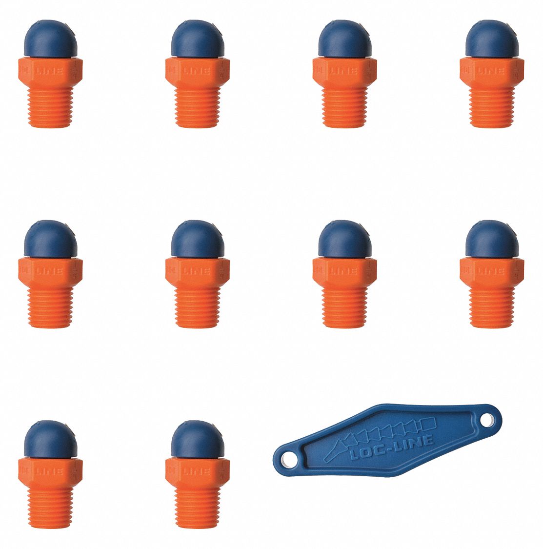 LOC-LINE, Acetal, 0.06 in Hole Dia, CT Style Nozzle - 36XN85|79060 ...