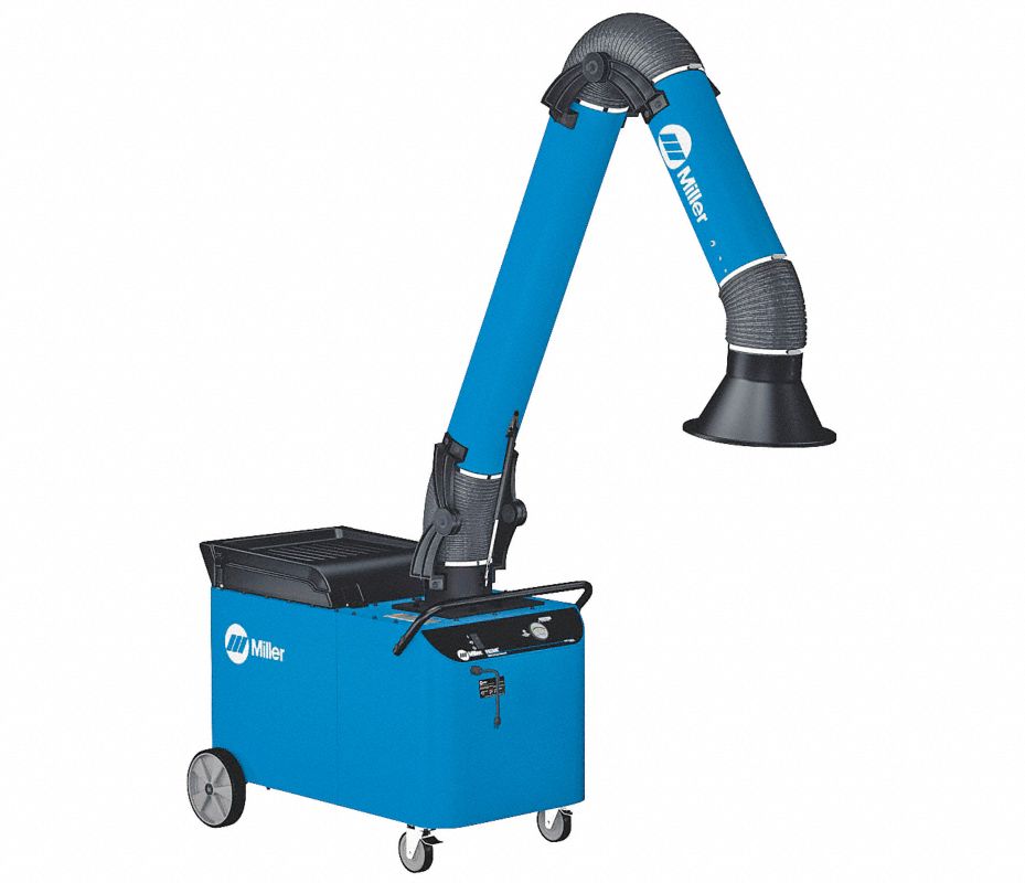 MILLER ELECTRIC Extractor de Humo Portátil, 875 PCM, 875 PCM, 8", 12 ...