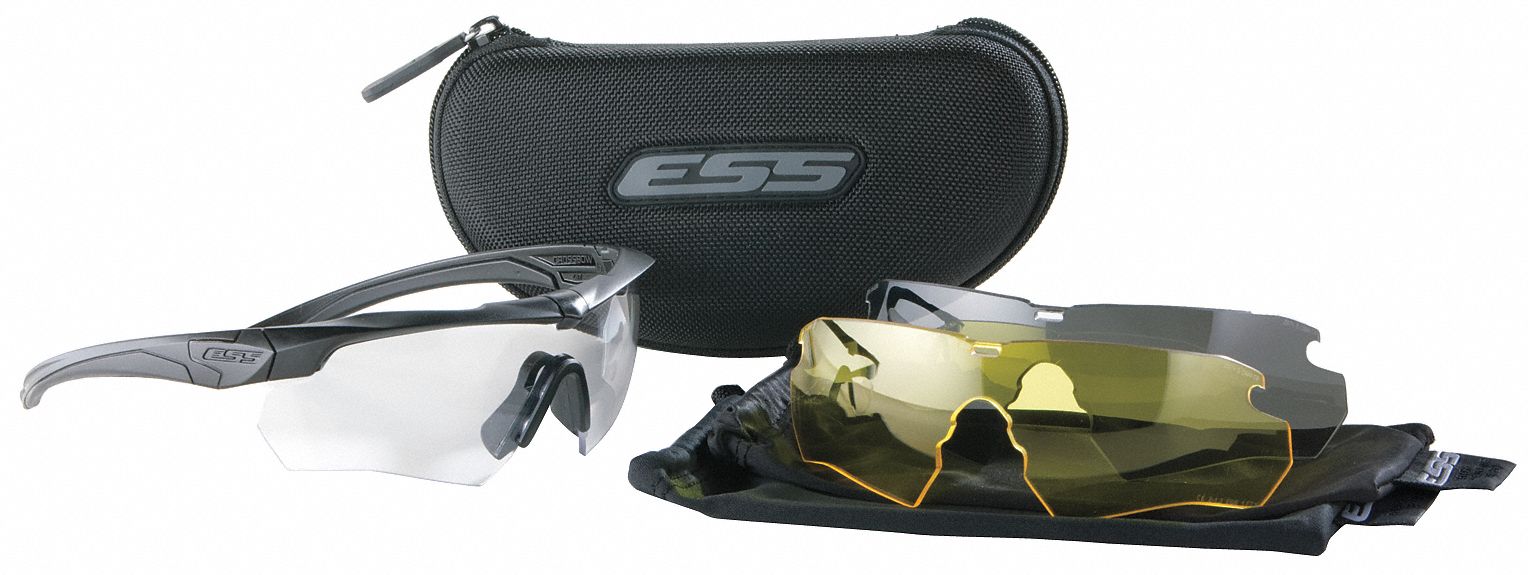 ESS Crossbow® Anti-Fog, Scratch-Resistant Ballistic Safety Glasses ...