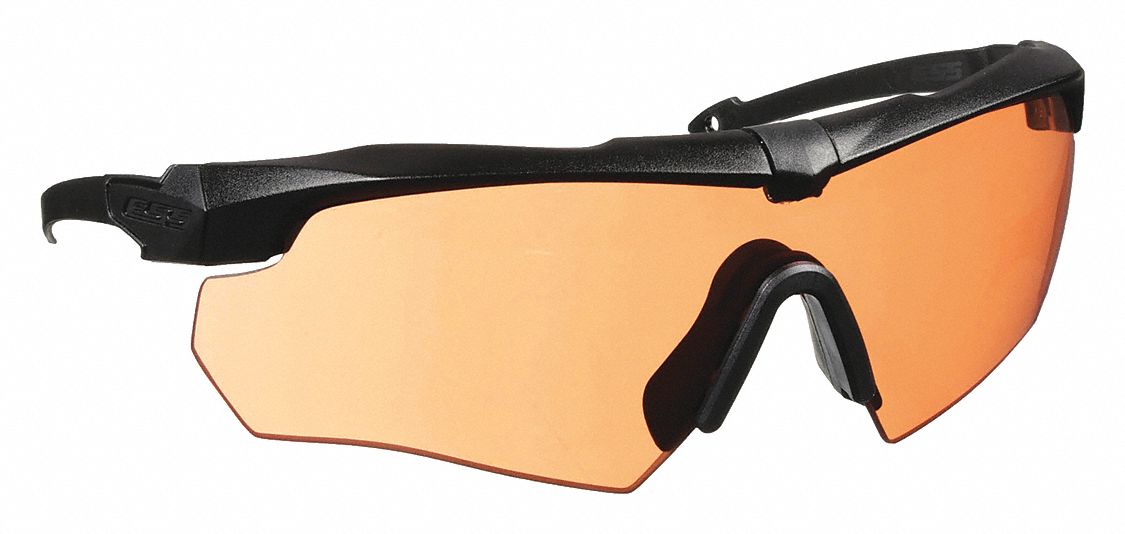ESS, Amber Lens Color, Half-Frame, Safety Glasses - 36Y084|740-0472 ...