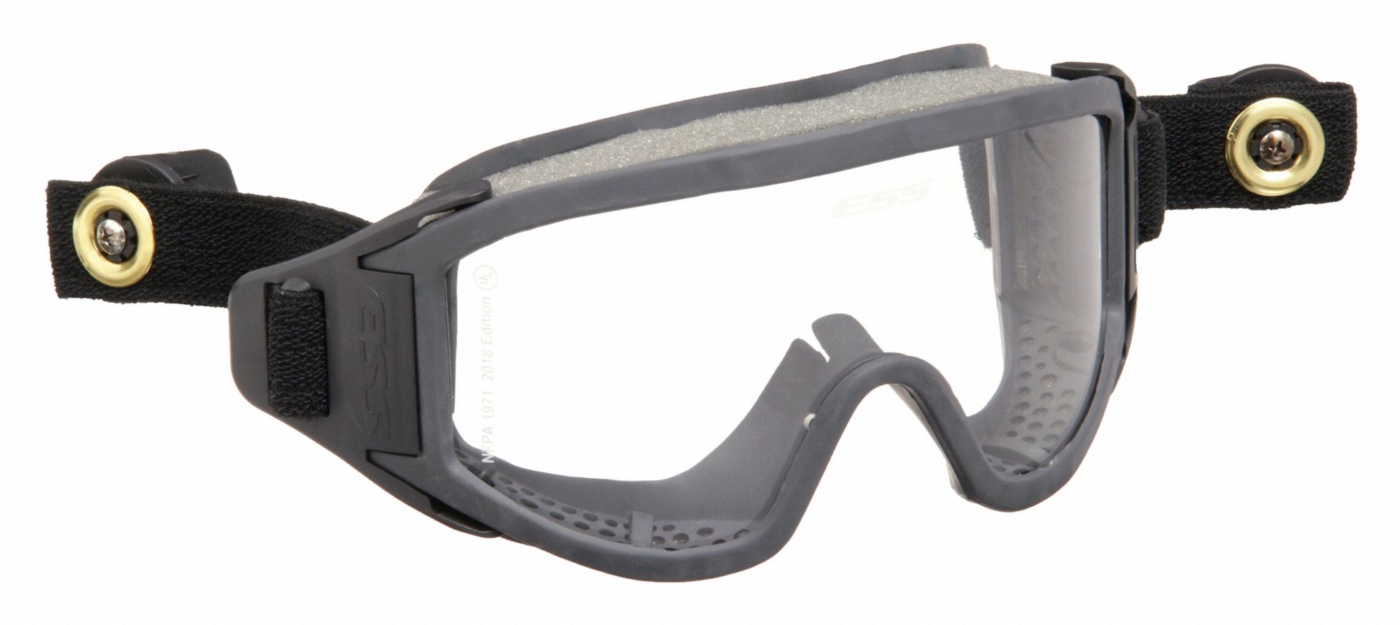 ESS, Clear, Anti-Fog/Chemical-Resistant/Scratch-Resistant, Safety ...