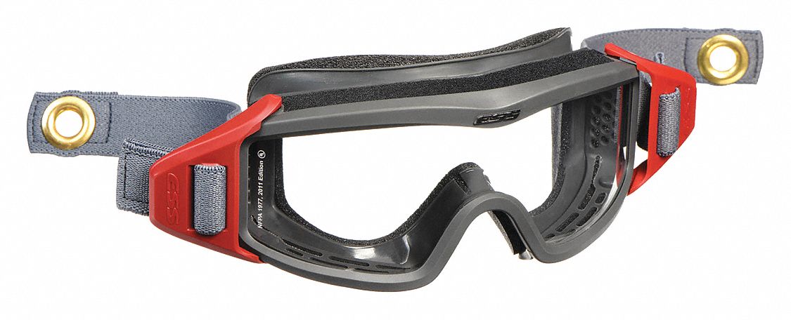 ESS, Clear, Anti-Fog/Chemical-Resistant/Scratch-Resistant, Safety ...