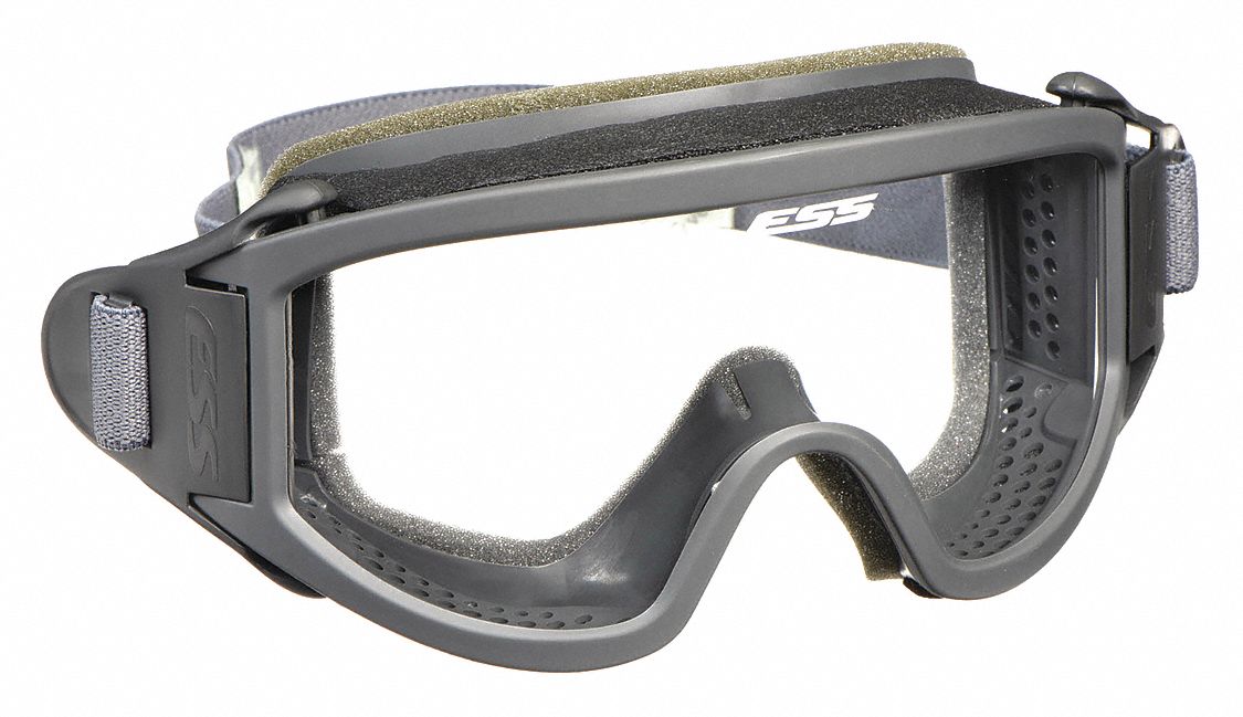 ESS, Clear, Anti-Fog/Chemical-Resistant/Scratch-Resistant, Safety ...
