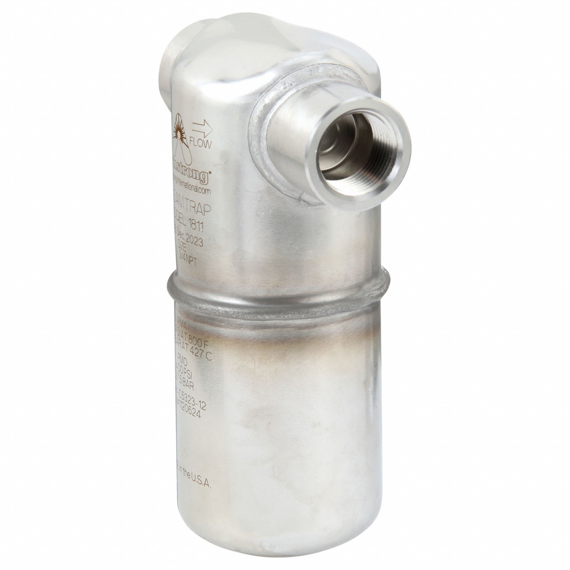 Stainless Steel, 3/4 in FNPT, Steam Trap - 36Y286|1811-075-400 - Grainger