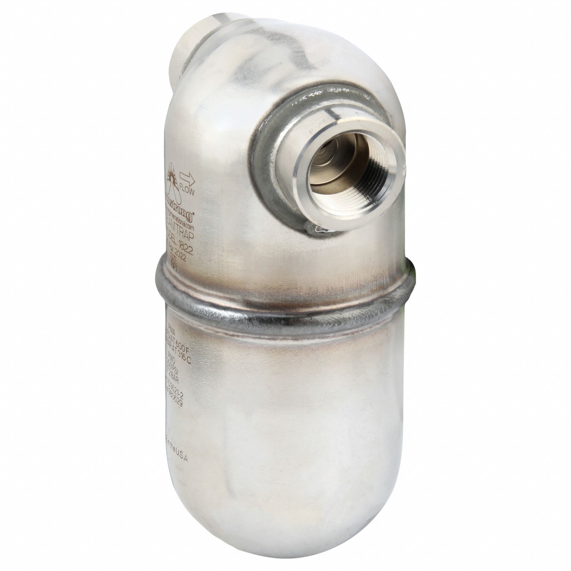 Stainless Steel, 1 in FNPT, Steam Trap - 36Y287|1822-100-250 - Grainger