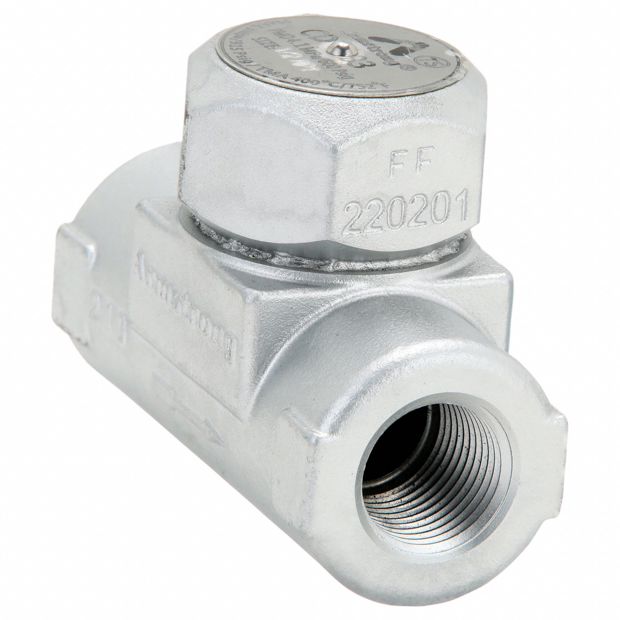 Stainless Steel, 1/2 in FNPT, Steam Trap - 36Y293|CD33-050-600 - Grainger