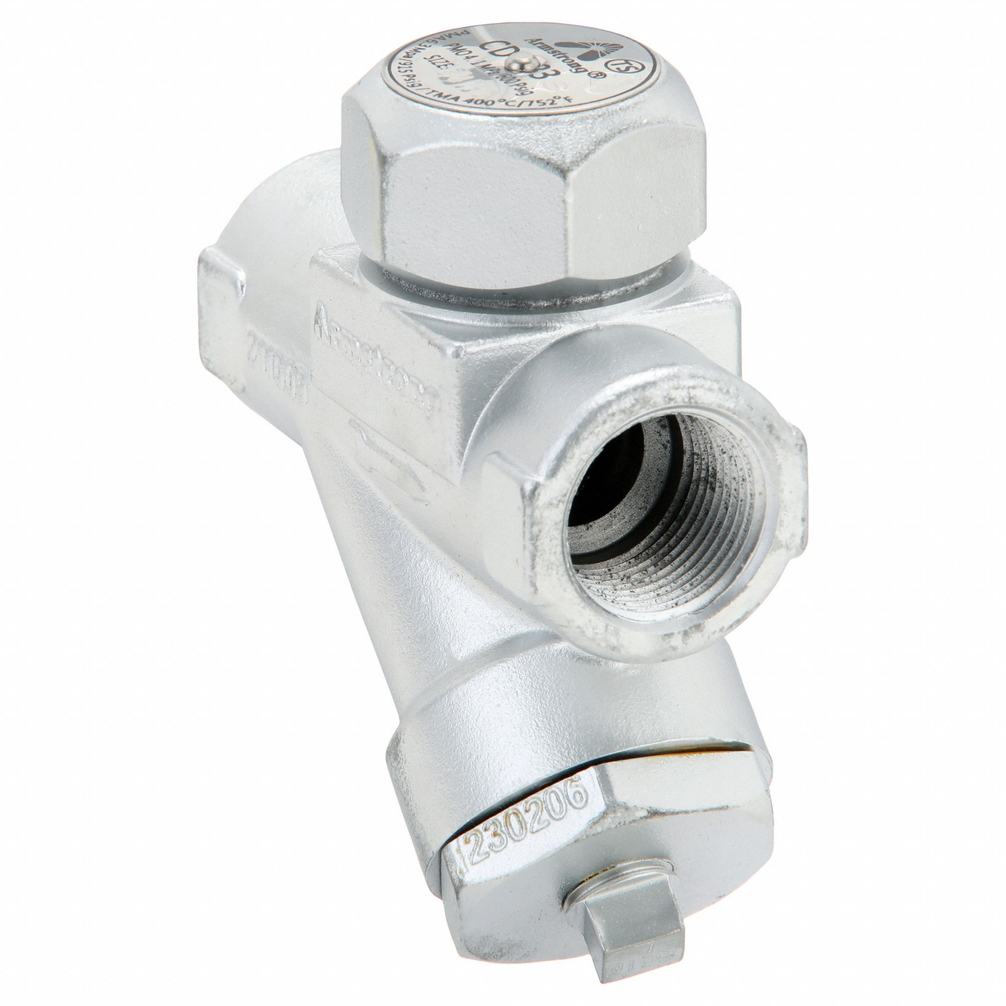 Stainless Steel, 3/4 in FNPT, Steam Trap - 36Y297|CD33S-075-600 - Grainger