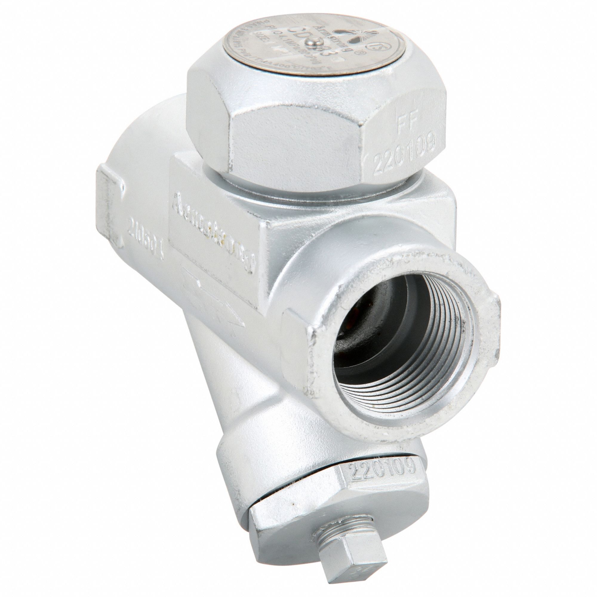 Stainless Steel, 1 in FNPT, Steam Trap - 36Y298|CD33S-100-600 - Grainger