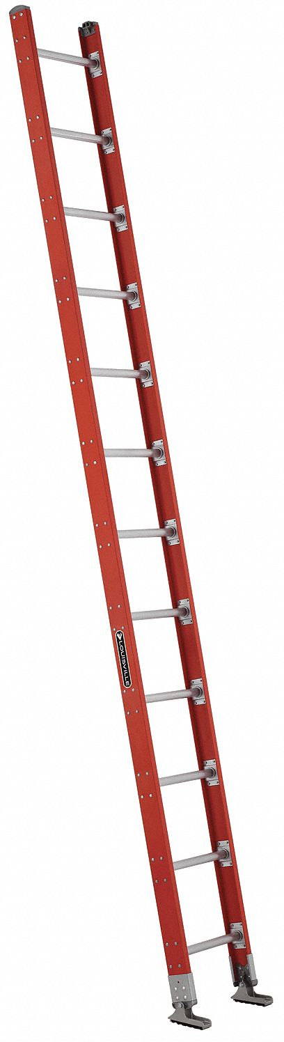 LOUISVILLE, Fiberglass, 300 lb Load Capacity, Straight Ladder - 36Y433 ...