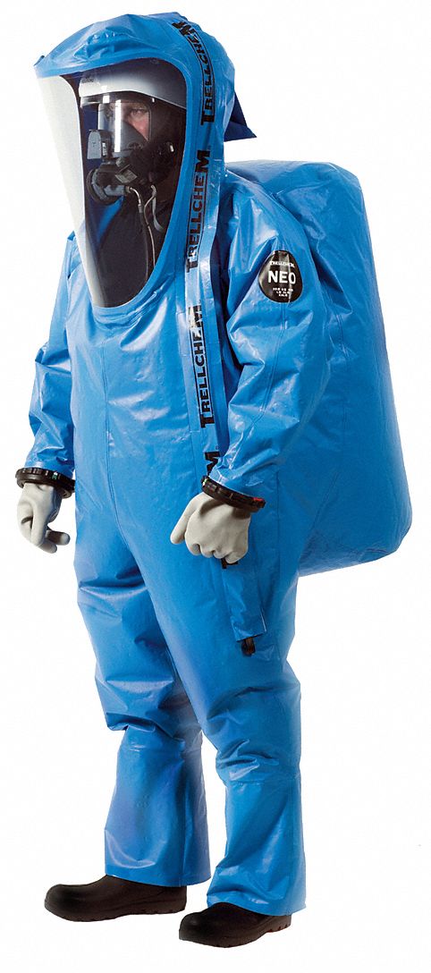 TRELLCHEM Encapsulated Suit, Lightweight Multilayer Construction with ...
