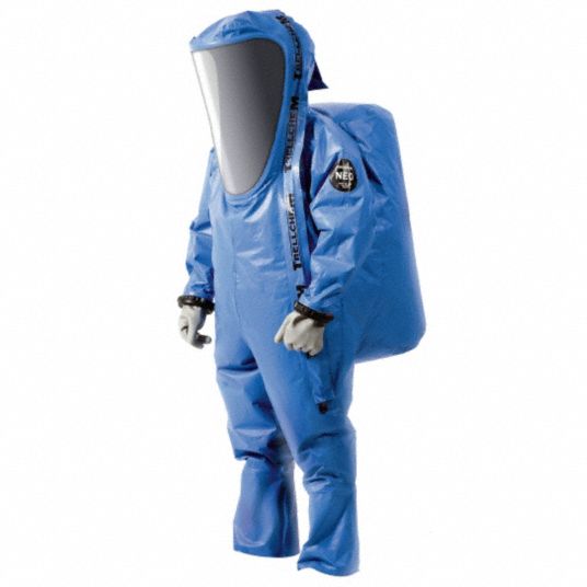 Encapsulated Suit,Level A,Rear Entry,XL - Grainger