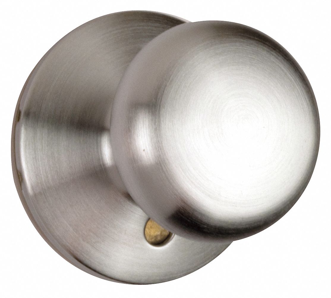 SCHLAGE, Storeroom Knob Locksets, Chrome, Door Lockset - 36Z248|F80 PLY ...