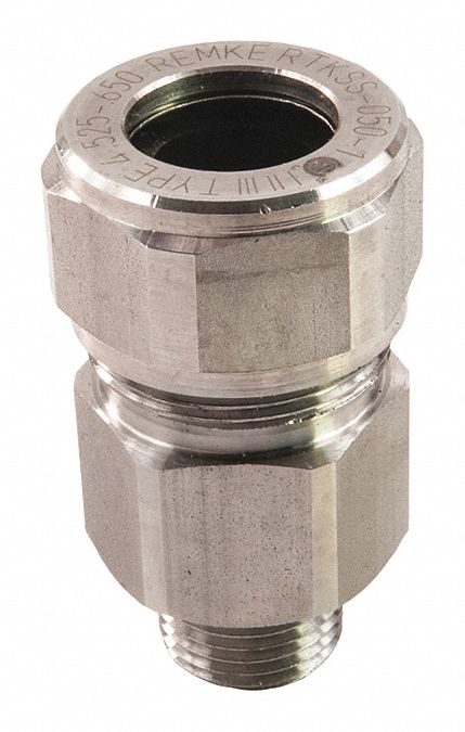 MC Cable Connector,Al,1/2",.650-.775 - Grainger